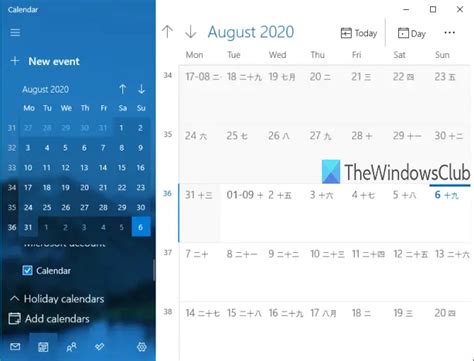 Outlook Calendar Widget Windows 10 Br