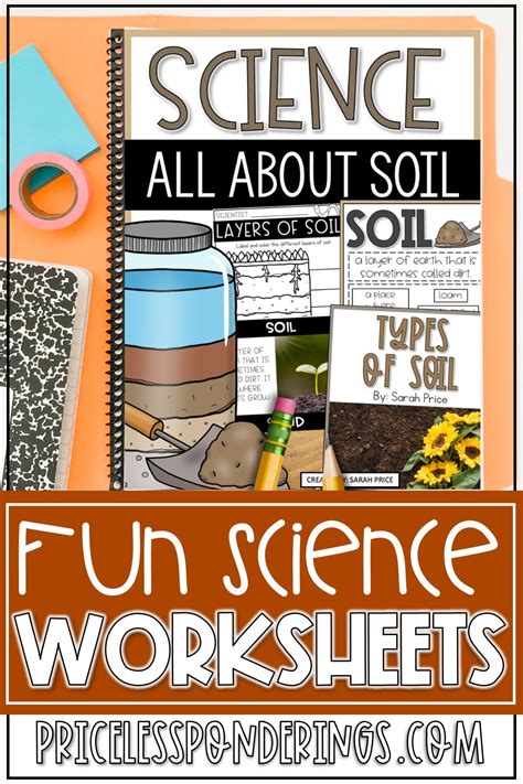 Earth Science Types Of Soil Activities And Layers Of Soil Worksheets In