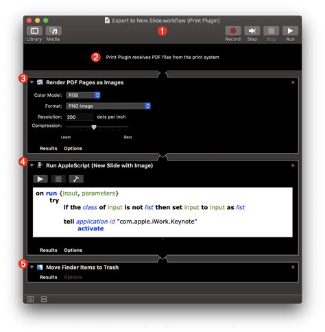 Automator Print Plugins