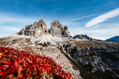 Premium Photo Dolomites Three Peaks Of Lavaredo Italian Dolomites