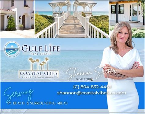 ꜱʜᴀɴɴᴏɴ ꜱʟᴇᴇᴘᴇʀ ʀᴇᴀʟᴛᴏʀ ᴄᴏᴀꜱᴛᴀʟ ᴠɪʙᴇꜱ ɢʀᴏᴜᴘ ᴏꜰ ɢᴜʟꜰ ʟɪꜰᴇ ʀᴇᴀʟᴛʏ Panama City Beach Fl