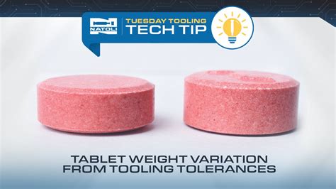 Tablet Weight Variation From Tooling Tolerances