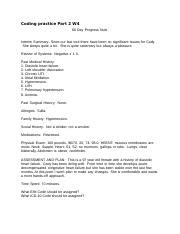 W4 Coding Practice Part 2 Docx Coding Practice Part 2 W4 60 Day