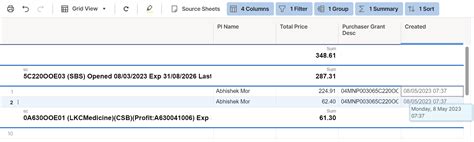 Workaround To Show Date For Grouped Items — Smartsheet Community
