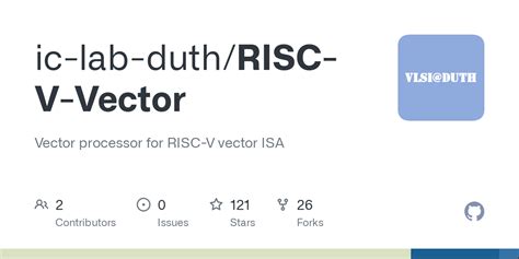 Github Ic Lab Duthrisc V Vector Vector Processor For Risc V Vector Isa
