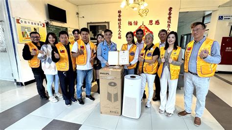 金門金龍獅子會揚愛心捐贈空氣消毒機 照顧大同之家長輩健康 寶島 中時