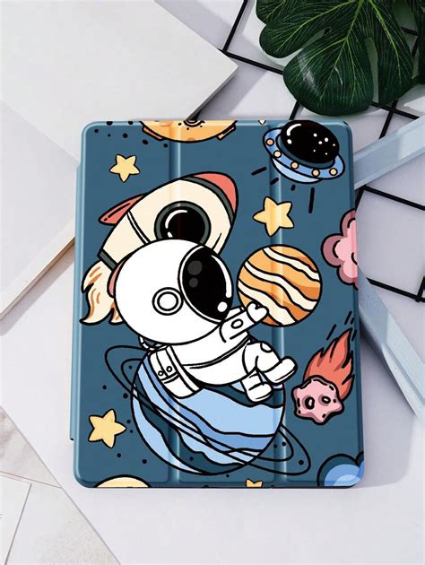 Étui De Tablette Spaceman Compatible Avec Ipad 7 8 9e Génération 10 2 Pouces Compatible Avec