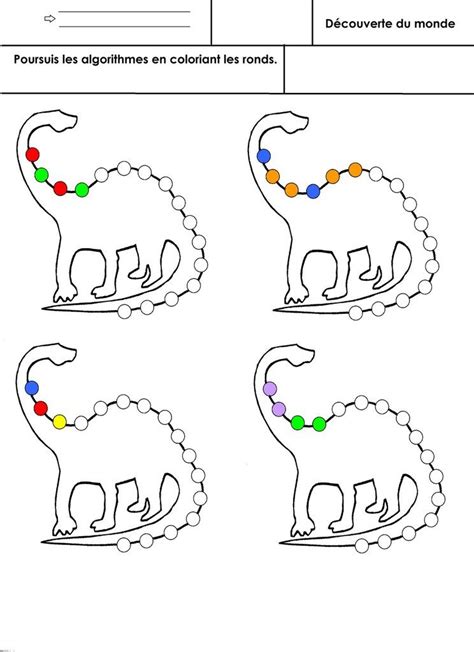 Dinosaures Algorithmes Artofit
