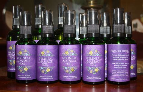Perineal Massage Oil
