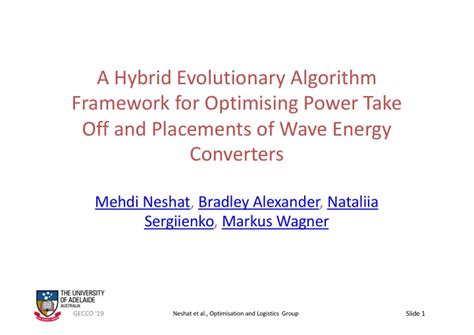 Ppt A Hybrid Evolutionary Algorithm Framework For Optimising Power