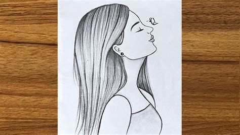 Pencil Sketch Sad Girl My Artwork Watch Video Click Here 43 Off