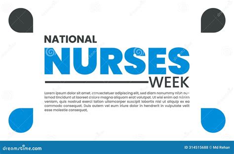 Honoring Our Heroes Celebrating National Nurses Week Stock Vector
