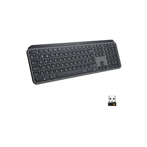 Logitech Mx Keys Advanced Illuminated Wireless Keyboard Black Ecity Electronics