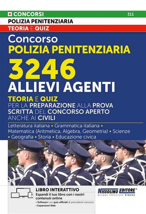 Manuale Concorso Polizia Penitenziaria 3246 Allievi Agenti Edizioni