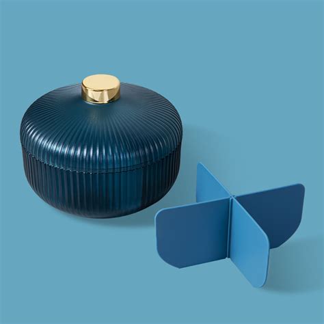 Outoloxit Plastic Divided Snack Box With Cover Snack Fruit Tray Food
