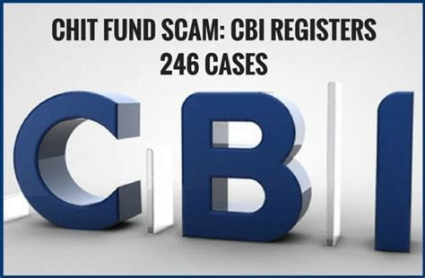 Cbi Raids 10 Places In Chit Fund Scam Pgurus