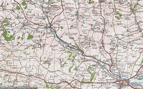 Historic Ordnance Survey Map Of Frampton 1919