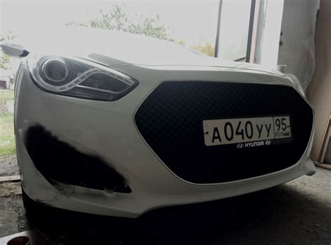 Доработка подфарников — Hyundai i40, 2 л, 2014 года | тюнинг | DRIVE2