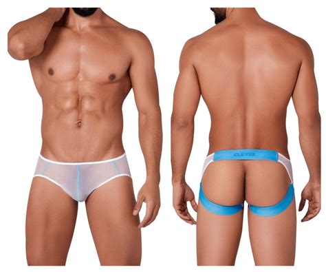 Clever 1314 Hunch Jockstrap Color White Candyman Fashion
