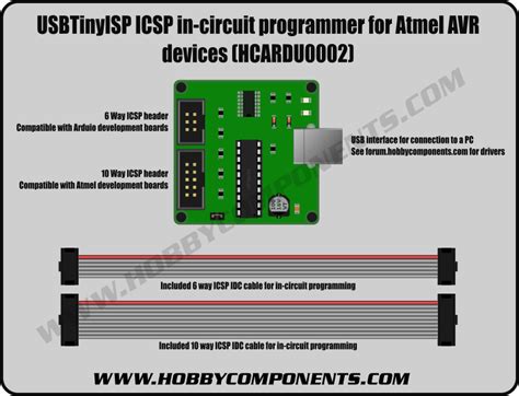 Usbtinyisp In Circuit Avr Atmel Programmer