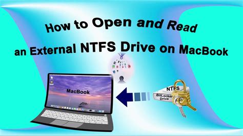 How To Open Read Write Bitlocker Ntfs Drive On Macbook Youtube