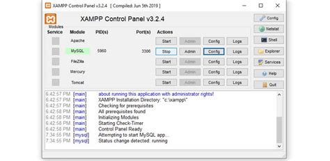 Sửa lỗi MySQL Shutdown Unexpectedly trên XAMPP BKHOST