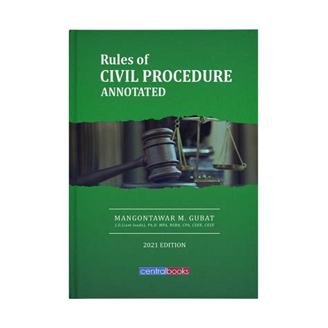 Revised Rules Of Criminal Procedure Annotated Centralbooks