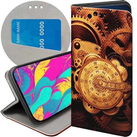 ETUI Z KLAPKĄ DO XIAOMI 13 LITE CIVI 2 WZORY ZEGARY CZAS ZEGARMISTRZ CASE Xiaomi Sklep