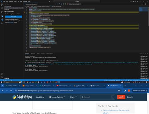 I Am Working On My First Solo Project As A Beginner And Want Some Tips On How To Use Turtle More