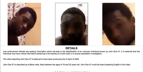 Hombre En Caso De Explotación Sexual Infantil Es Buscado Por El Fbi