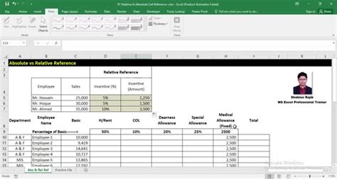 Shahnur Rajib On Linkedin It Is Very Important To Understand The Cell Reference In Ms Excel It Is