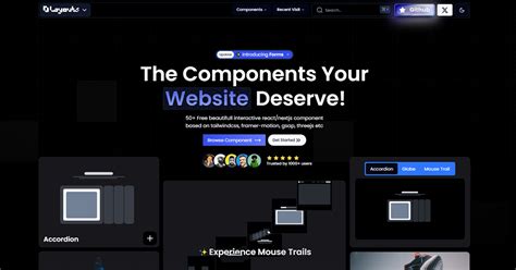 Ui Layouts React And Nextjs Component Library All Utilitycss