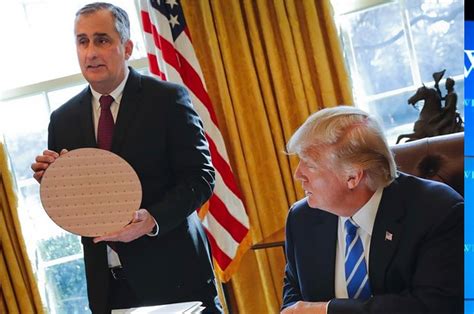 Alongside Trump Intel Reannounces Arizona Factory It Promised To