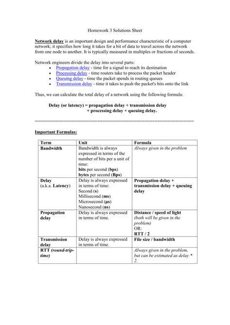 Homework 3 Solutions NET331 Net Fundamentalist