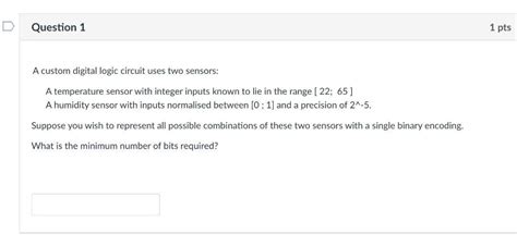 solved a custom digital logic circuit uses two sensors a