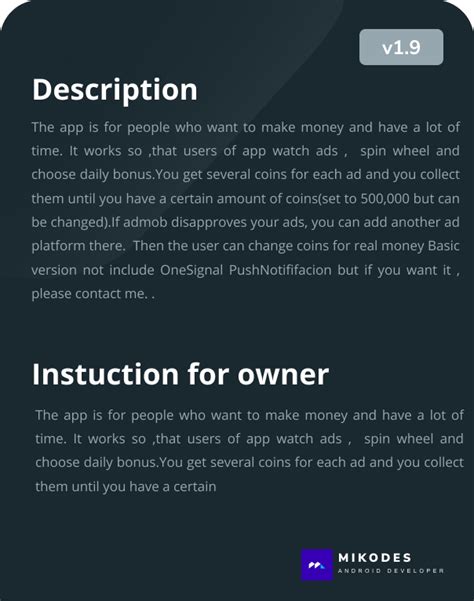 Watch And Earn Android App Source Code Codemarket