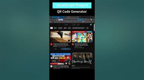 Generator Qr Code Using Html Css And Js Javascript Projects Youtube