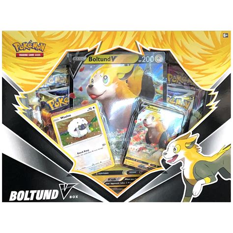 Pokemon Tcg Boltund V Box Animal Kingdoms Toy Store