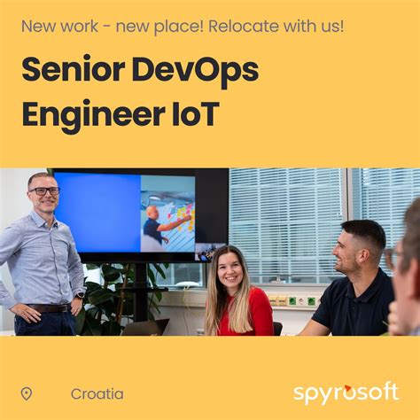 Spyrosoft On Linkedin Seniorlead Devops Engineer Iot Croatia
