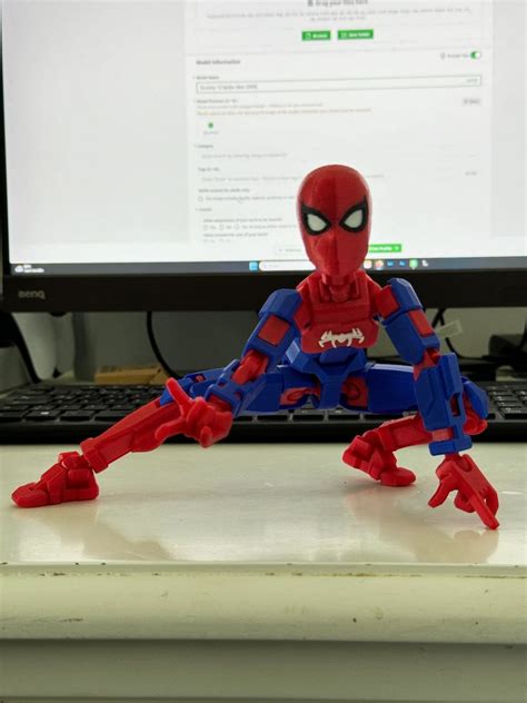 Stl File Spiderman Dummy Flexi 🦸‍♂️ 3mf・3d Print Object To Download・cults