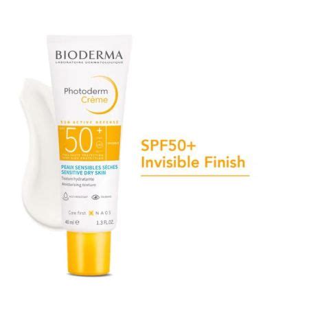 Bioderma Photoderm Max Creme Spf High Protection Water Resistant Invisible Texture Ml