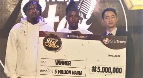 Skimzo Emerges Winner Of 2022 Naija Star Search Talent Show Ngnews247