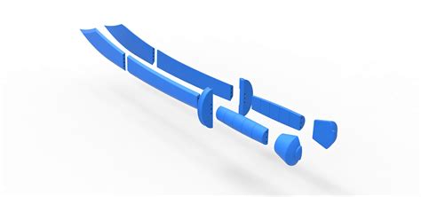 3d Printed Zuko Dual Swords From Avatar Tv Series By Cosplayitemsrock