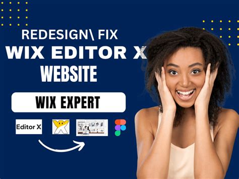wix editor x expert design and redesign wix editor x website figma to