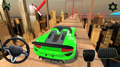 Impossible Tracks Car Stunts Racing Game Mega Ramps Car Simulator
