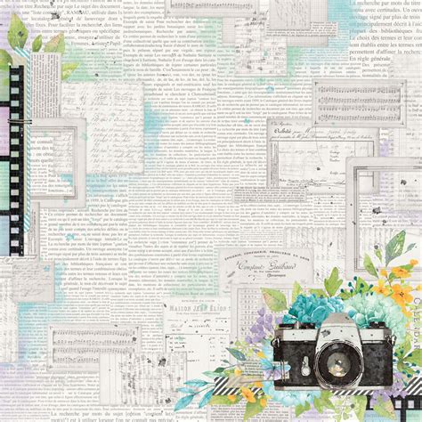 Simple Vintage Life In Bloom Happy Memories Simple Stories