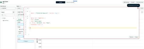 Error In Groupby Stage Using Aggregation For Atlas Charts Mongodb Charts Mongodb Developer