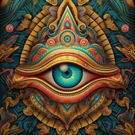 Premium Ai Image The Illuminati Secret Society Symbol Sign Of The
