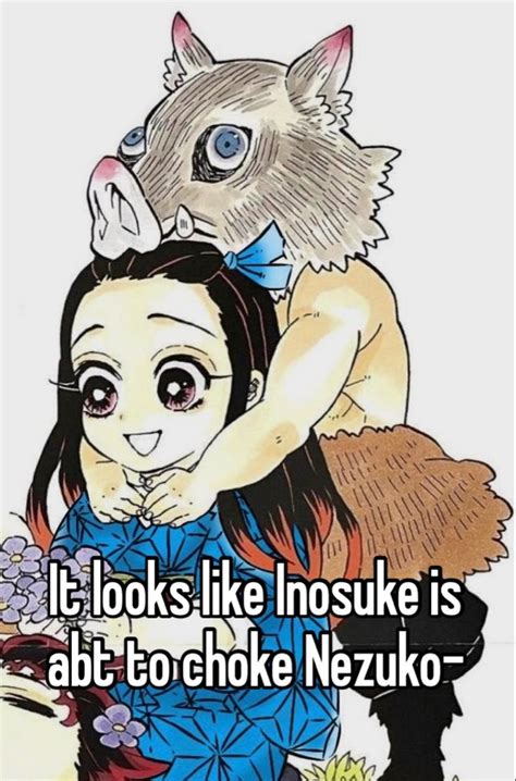 I Love Inosuke Sm And Nezuko