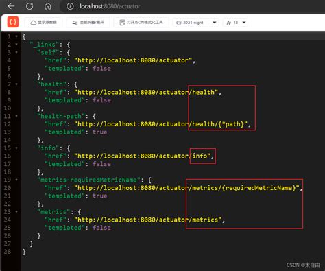 Springboot的监控actuator 功能